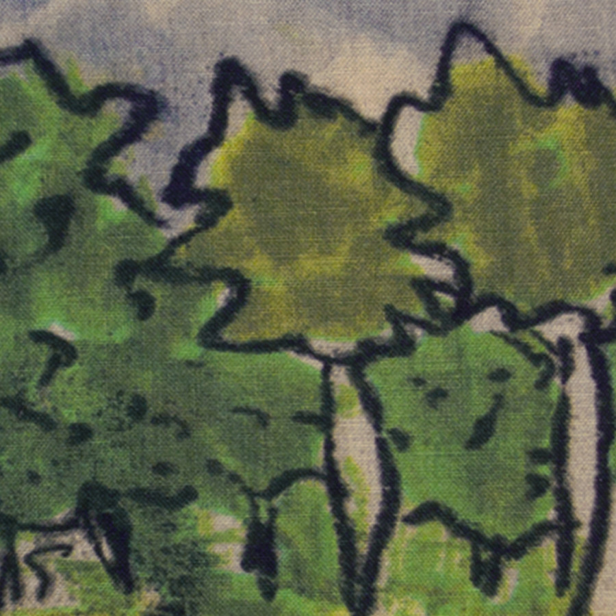 Trois arbres cover Size 34 x 34 cm