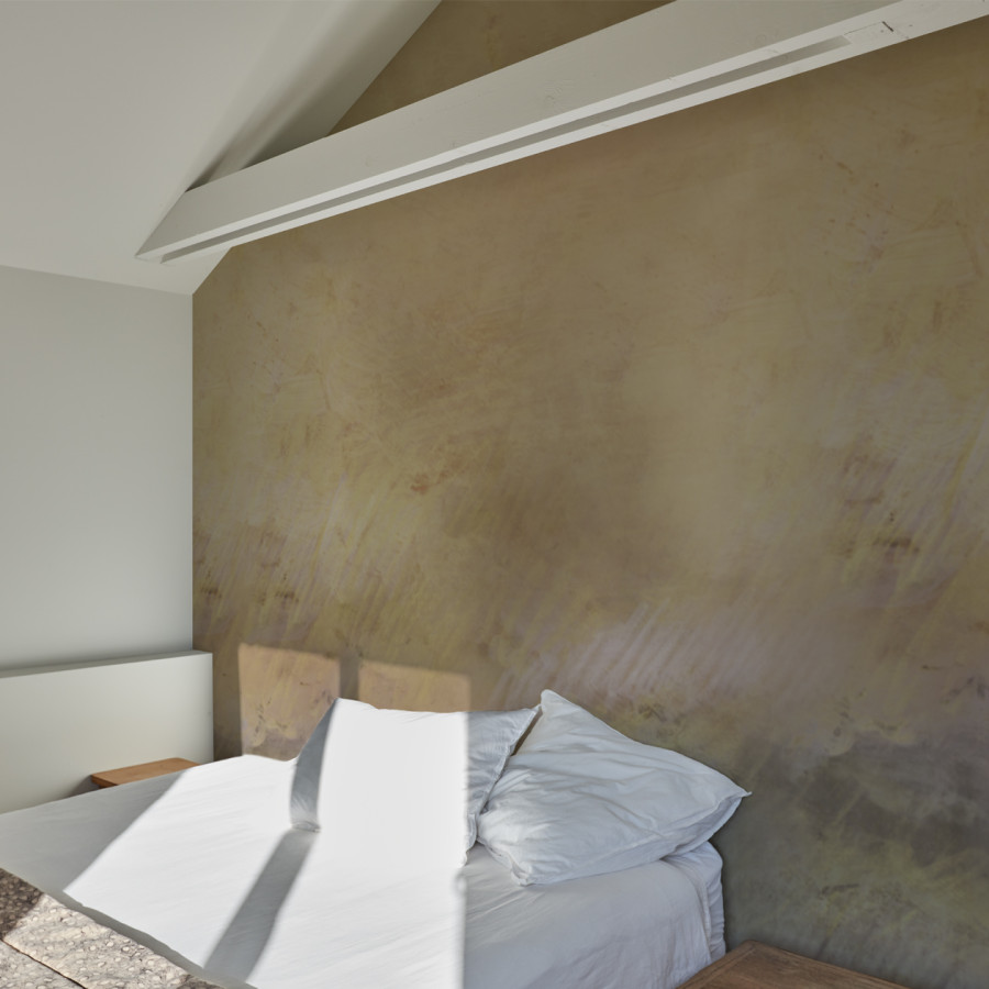Flow greige panoramic Basecloth Non woven matte